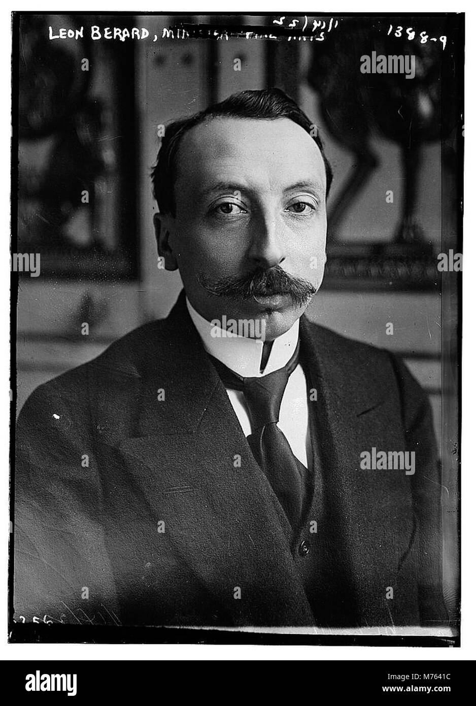 A portrait of Leon Berard, a historical figure captured in a formal ...