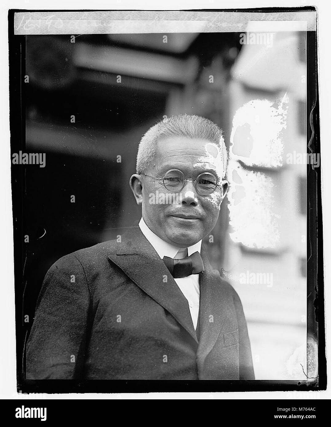 A portrait of Liang Ju-Hao, also known as H.T. Liang, from October 31 ...