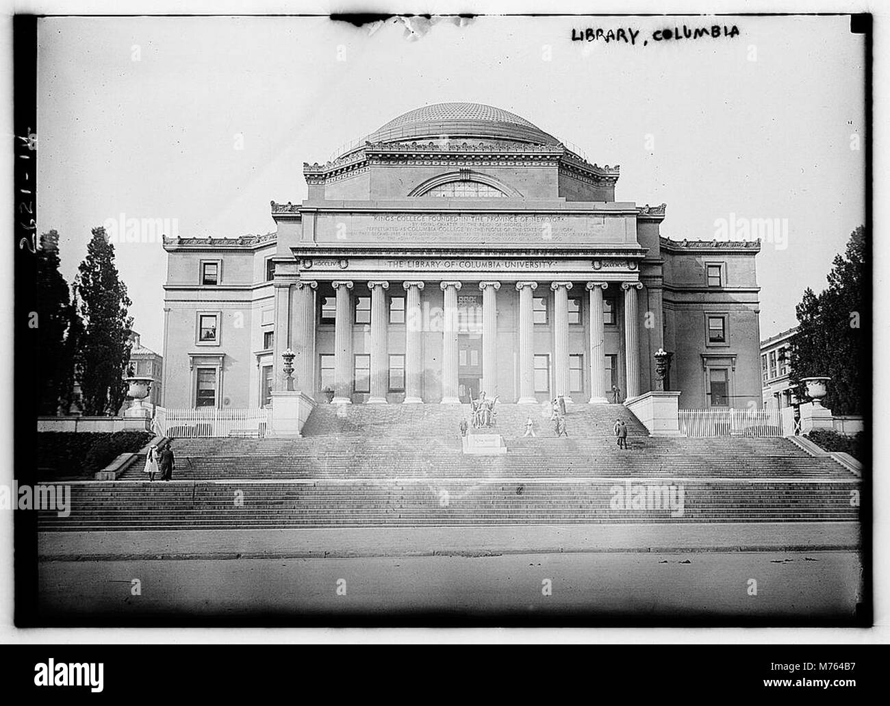 This image showcases the Columbia Library, highlighting its ...