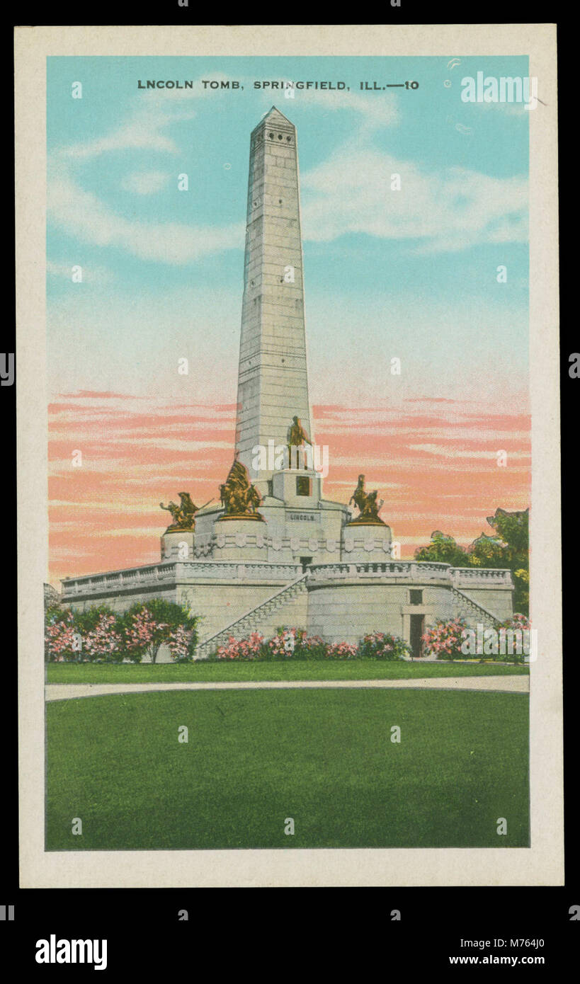 Lincoln tomb in springfield hi-res stock photography and images - Alamy