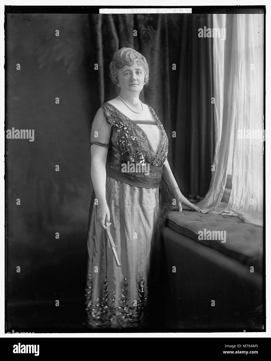 Miss R.L. Lindsey is portrayed in this historical photograph. She was ...