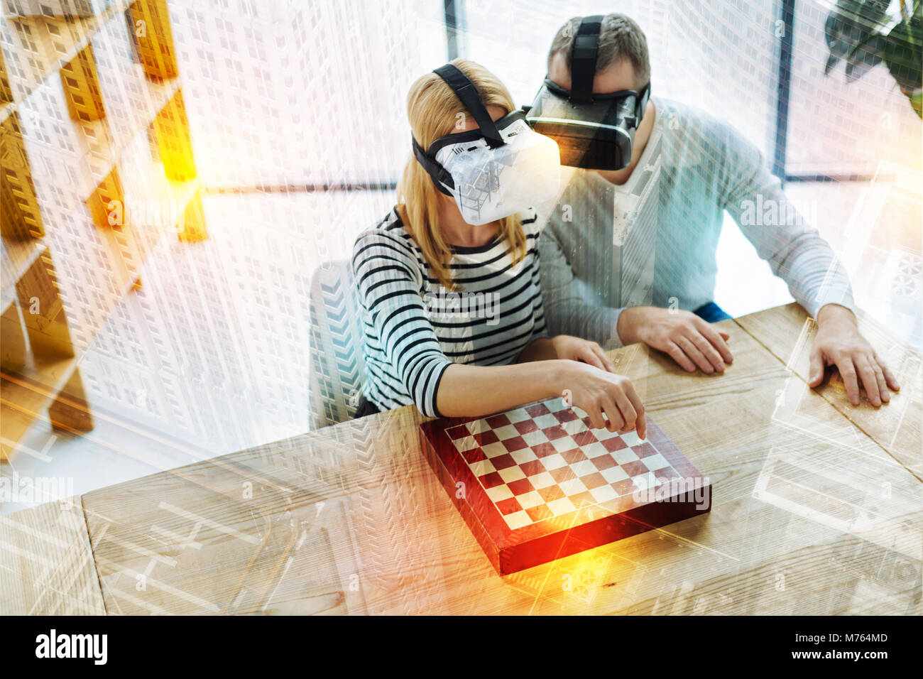 Chess game in progress hi-res stock photography and images - Alamy