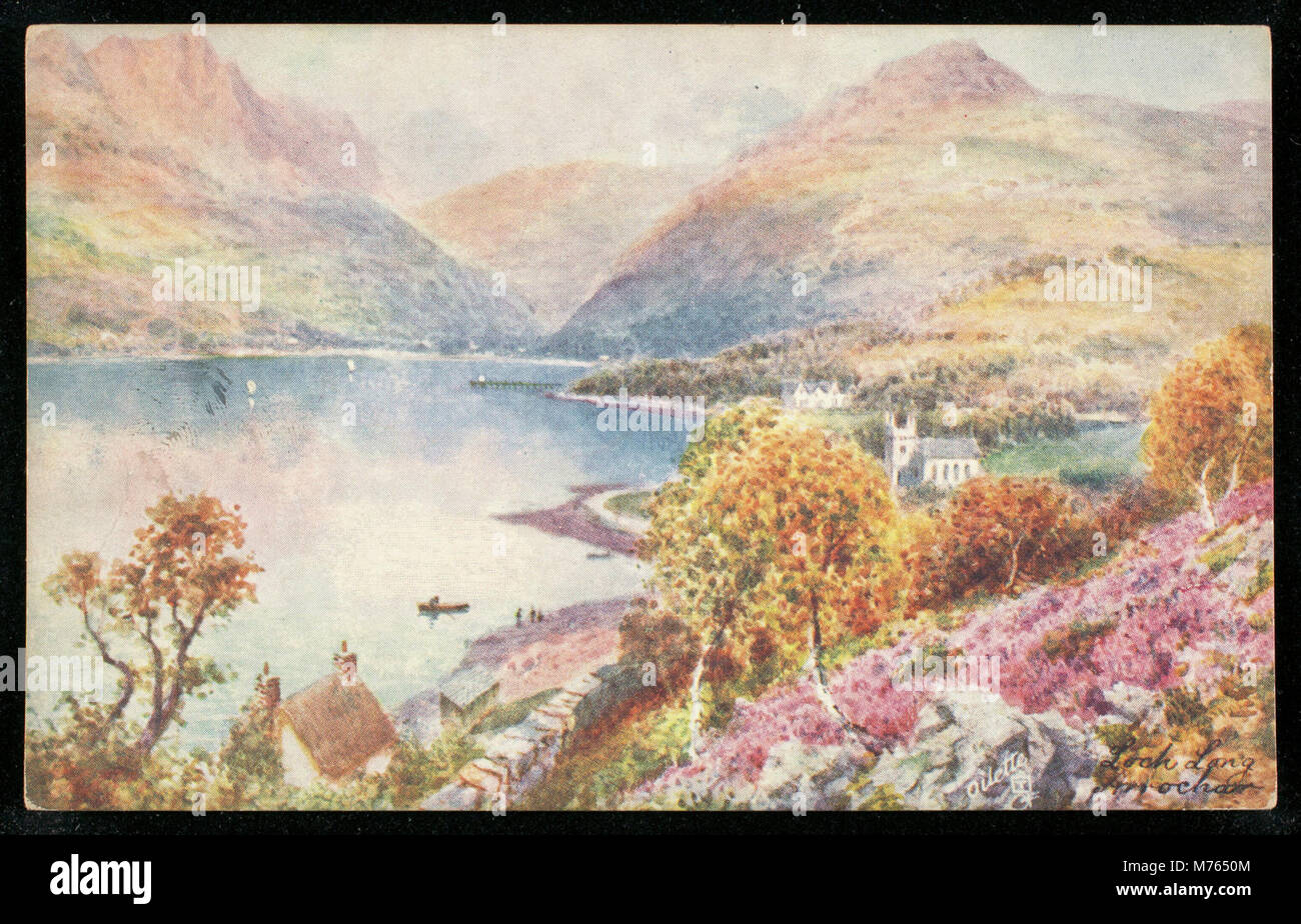 Loch Long in Arrochar is a picturesque Scottish loch, known for its ...