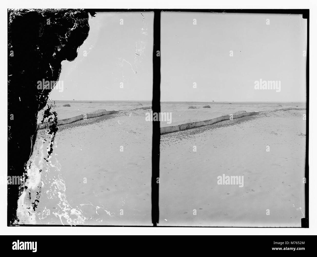 A scene depicting a locust plague, with a wall and traps designed to ...