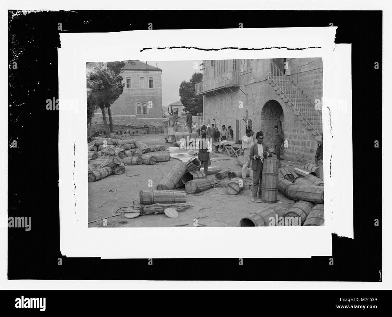 A locust plague is shown in this image, depicting the widespread damage ...