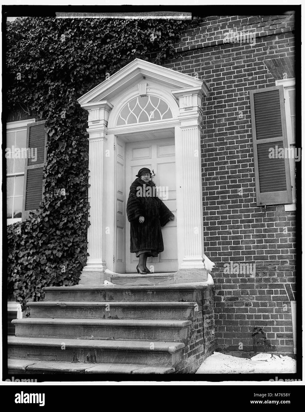 This portrait shows Mrs. Breckenridge Long, a notable figure in early ...
