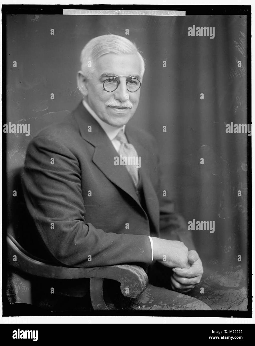 Dr. Charles Longacre is captured in a formal portrait. His role as a ...