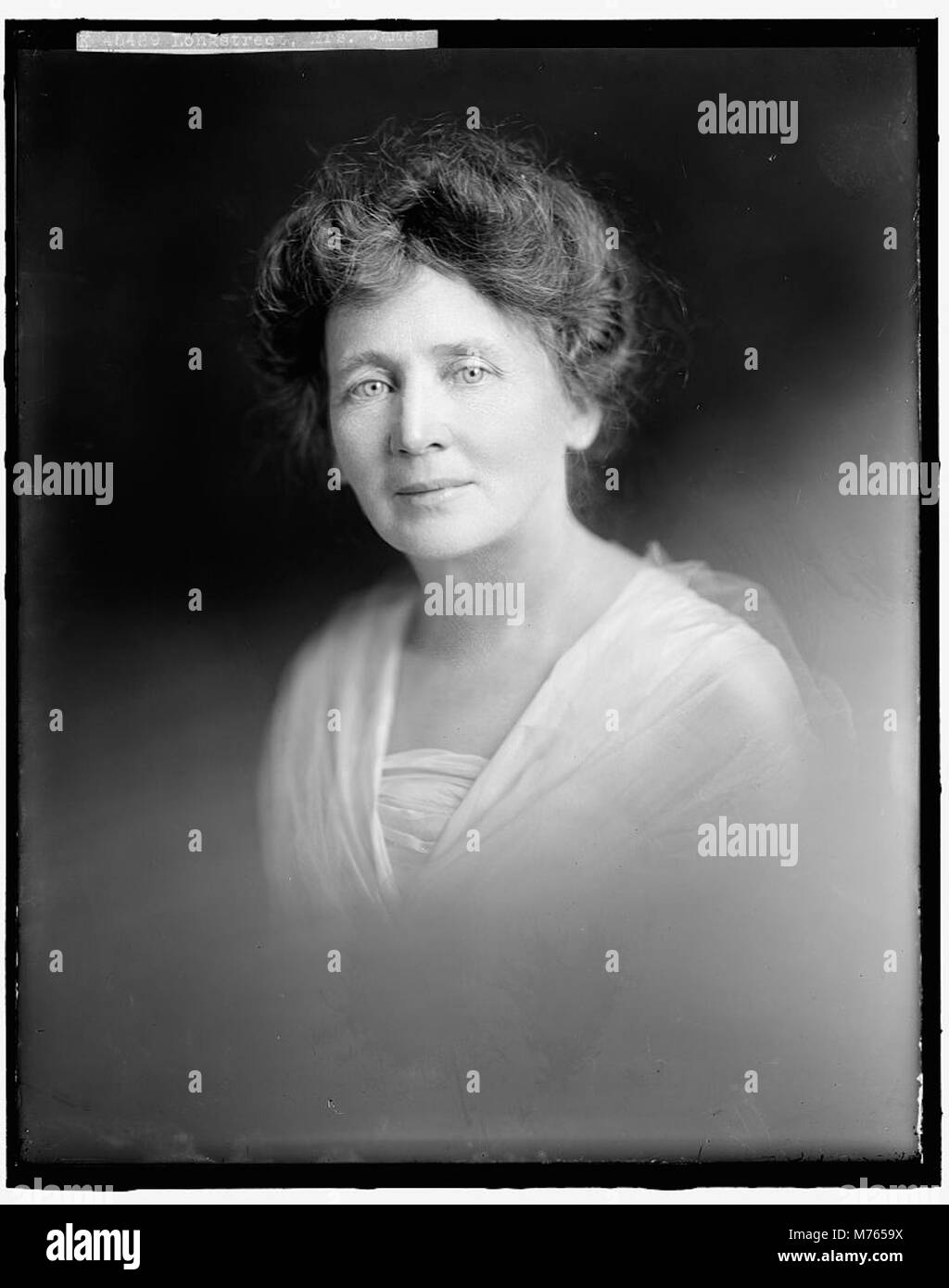 This photograph depicts Mrs. James Longstreet, wife of General James ...
