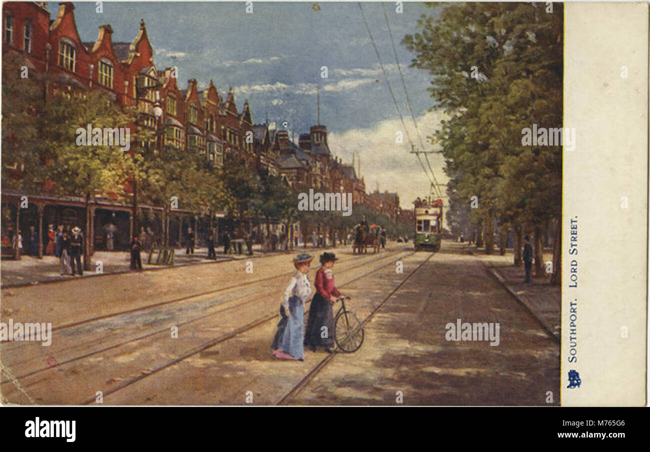 A photograph of Lord Street, captured under NBY identifier 420001 ...