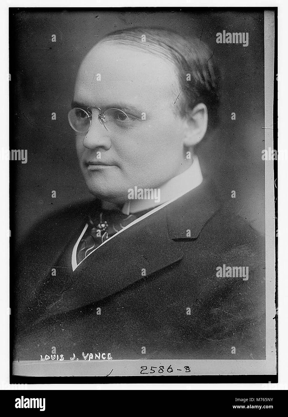 Portrait of Louis J. Vance, a notable individual whose contributions ...