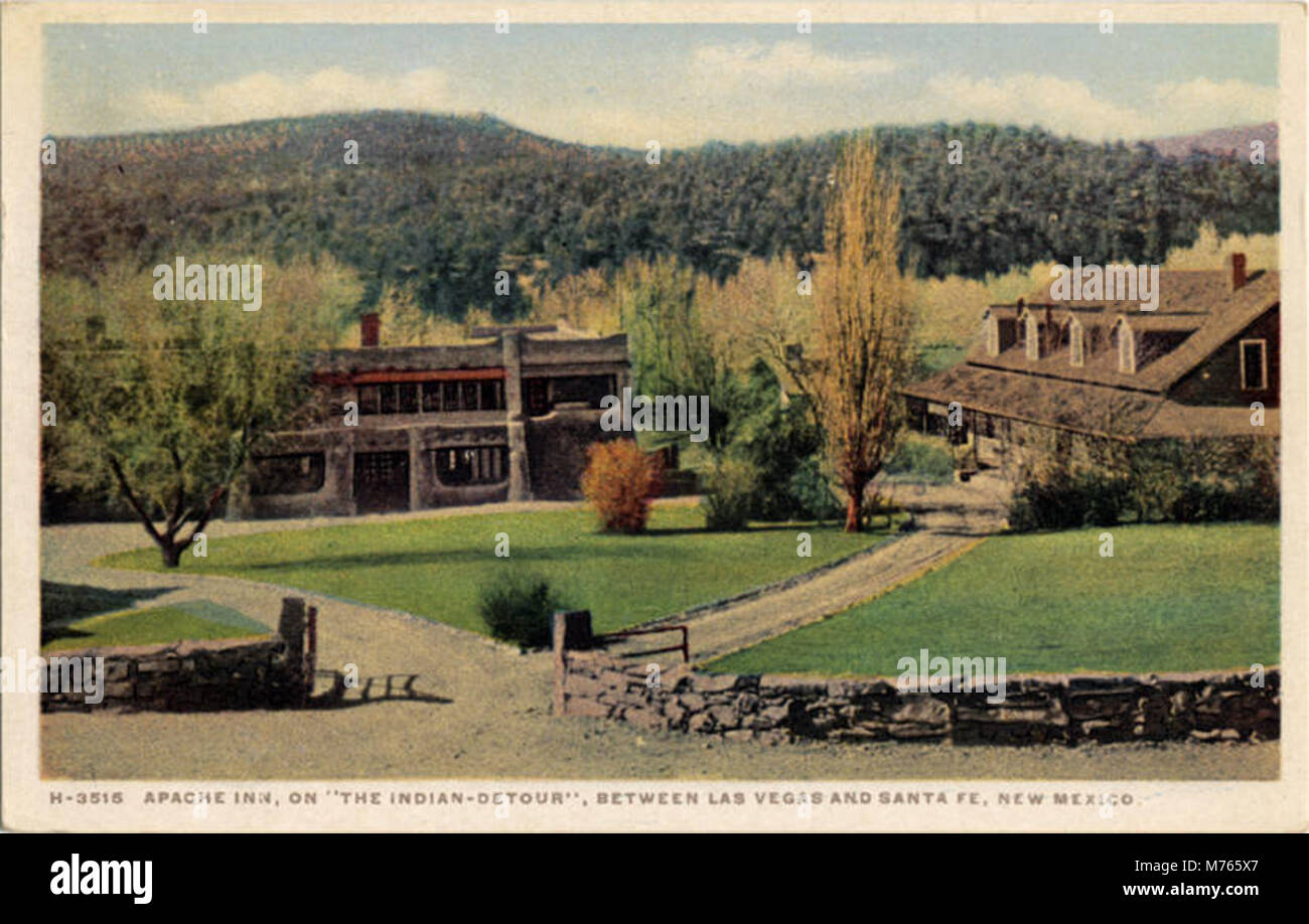 A historical image of the Apache Inn, located between Las Vegas and ...