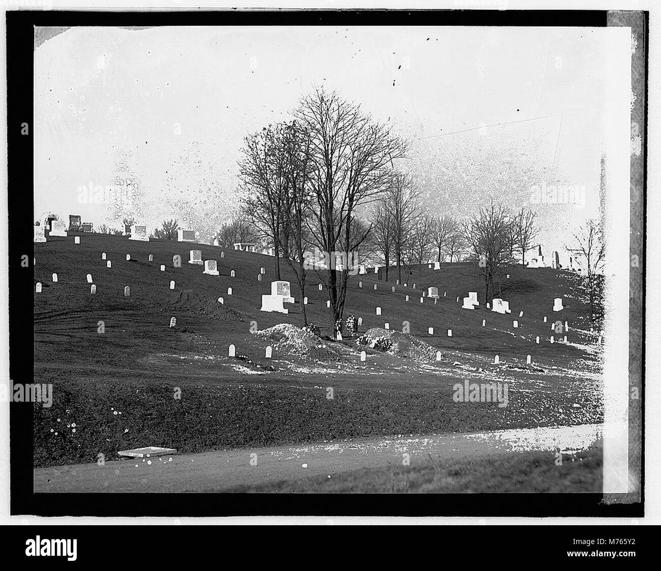 The funeral of Lieutenant Richard Anderson, a U.S. military officer ...