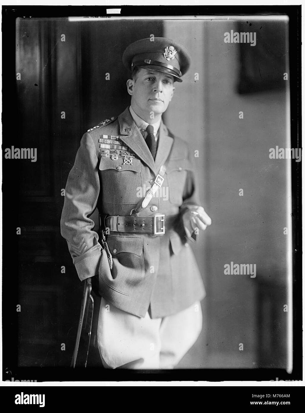A portrait of General Douglas MacArthur, a prominent American military ...