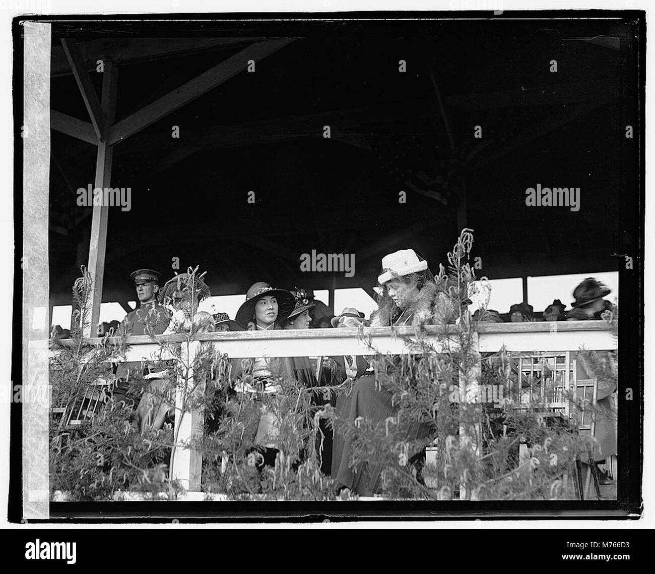Photograph featuring Madame Sze and Mrs. Ernest Locke, dated May 15 ...