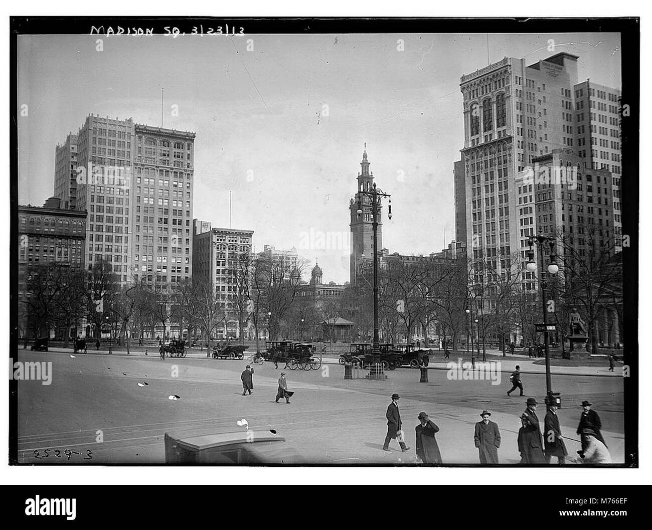 A historical view of Madison Square, one of New York City’s most iconic ...