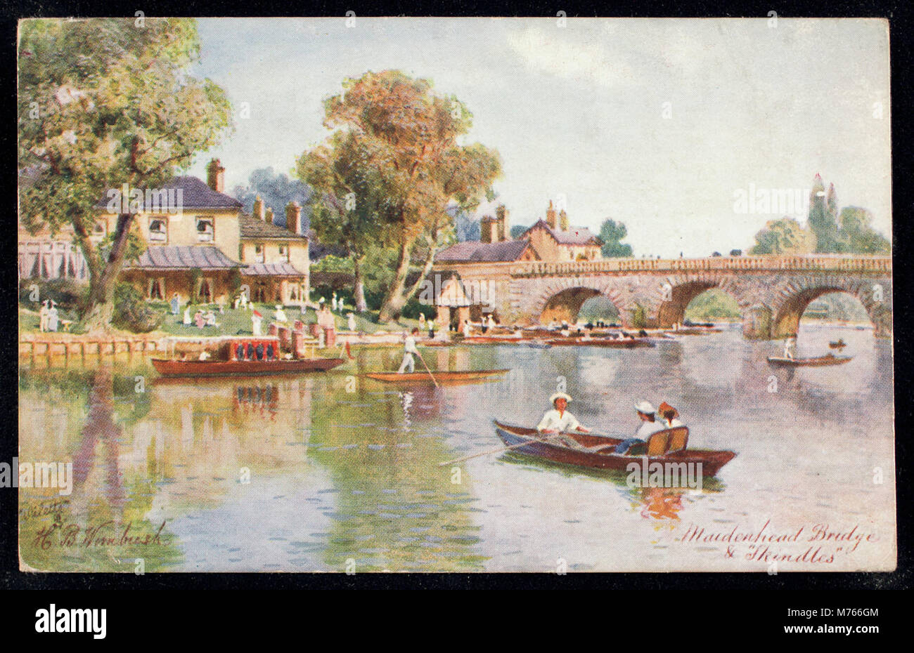 Maidenhead bridge river thames hi-res stock photography and images - Alamy