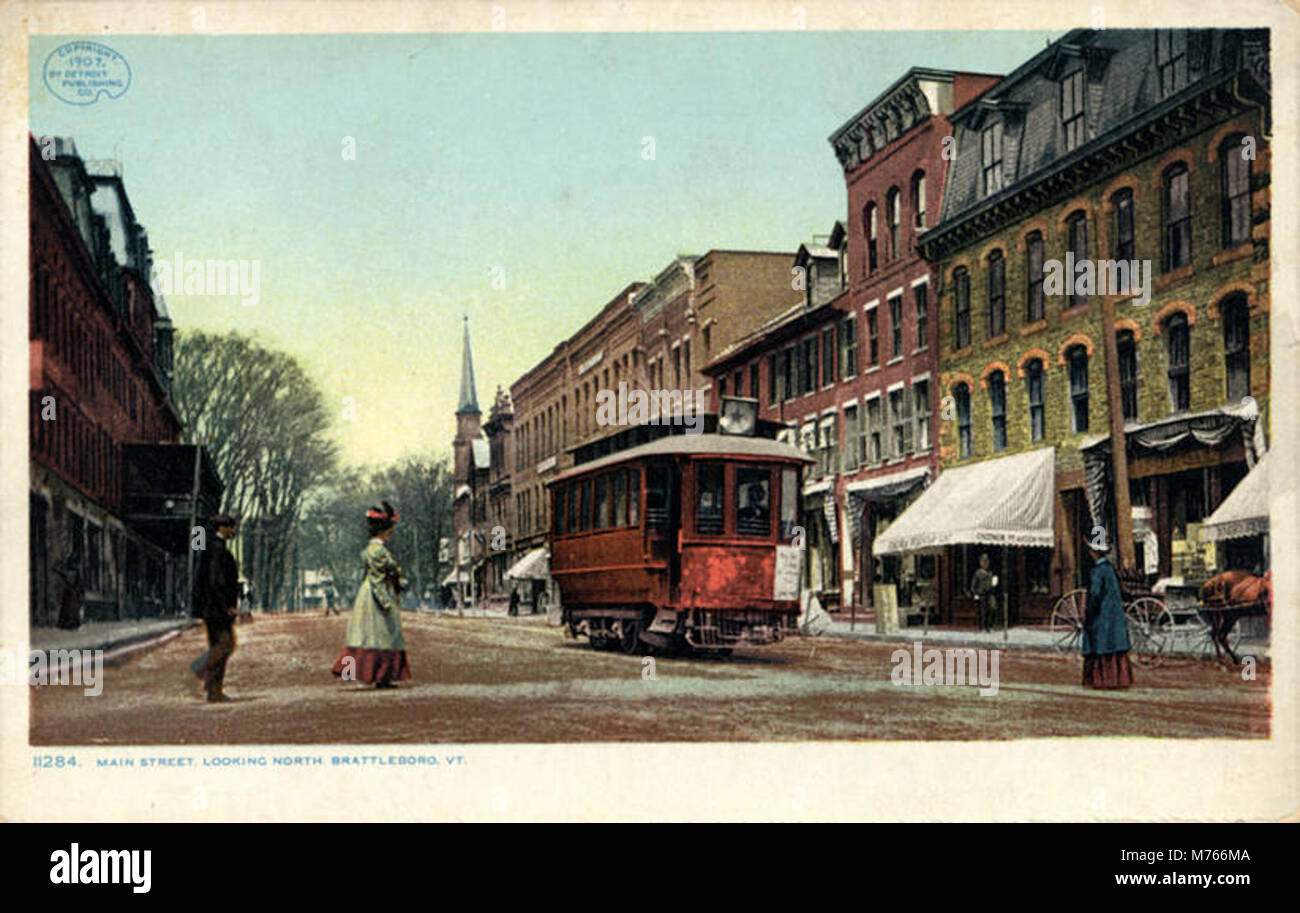 Small town main street 1900's hi-res stock photography and images - Alamy