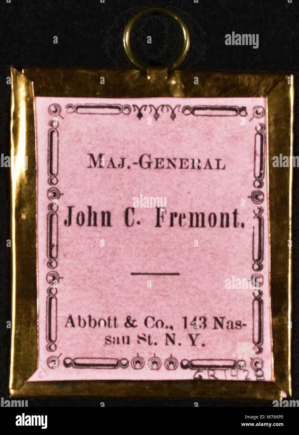 John c fremont portrait hi-res stock photography and images - Alamy