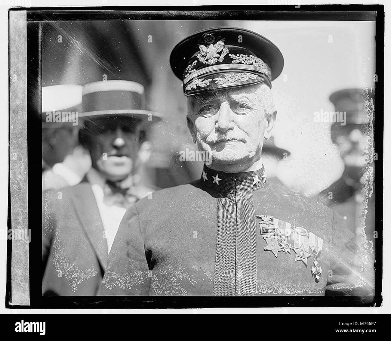 Major Clem is depicted in this historical portrait, highlighting his ...