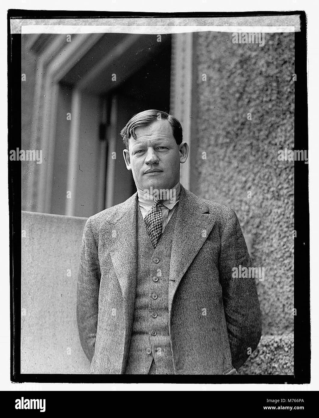 A portrait of Major E. Keith Roach, a notable military officer. This ...
