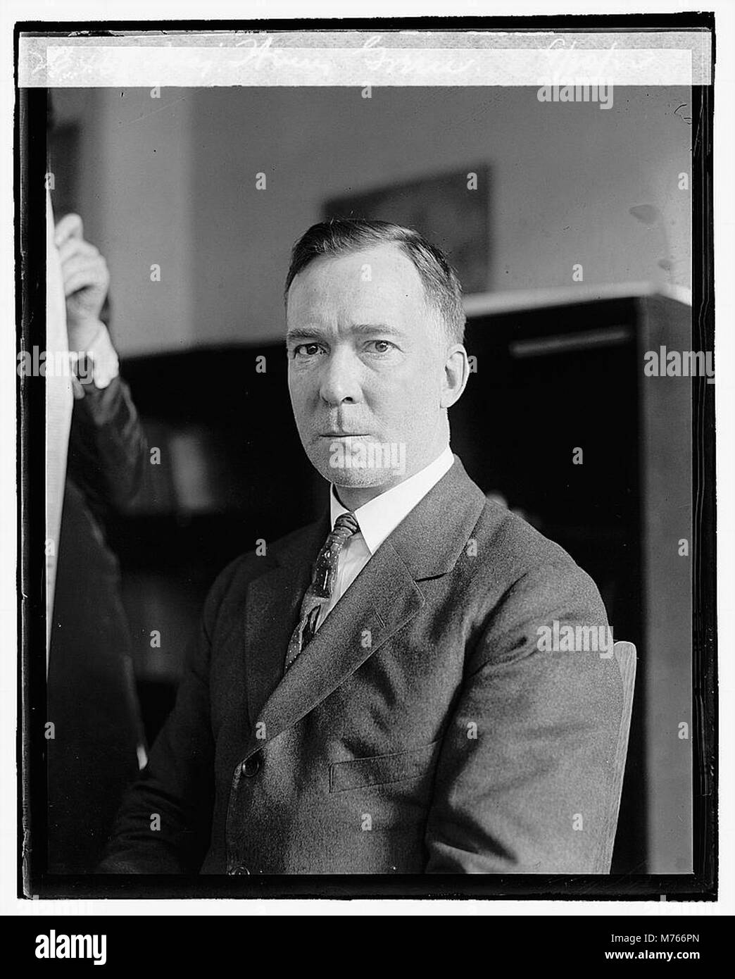 Photograph of Major Henry Green, dated September 20, 1922, documenting ...