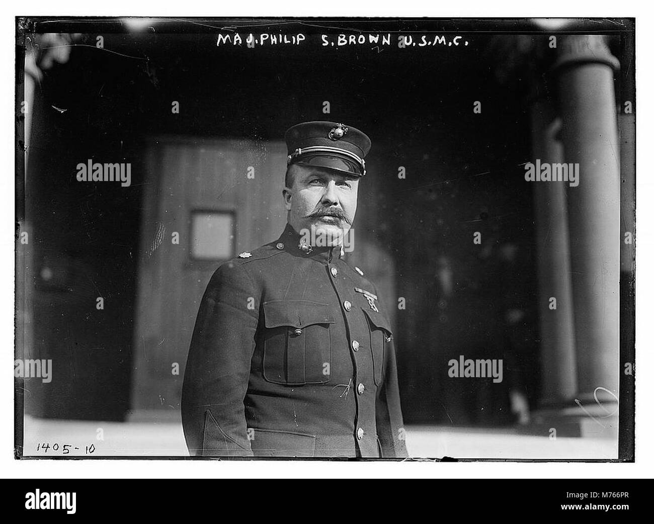 Maj. Philip S. Brown, U.S.M.C. LCCN2014687748 Stock Photo - Alamy