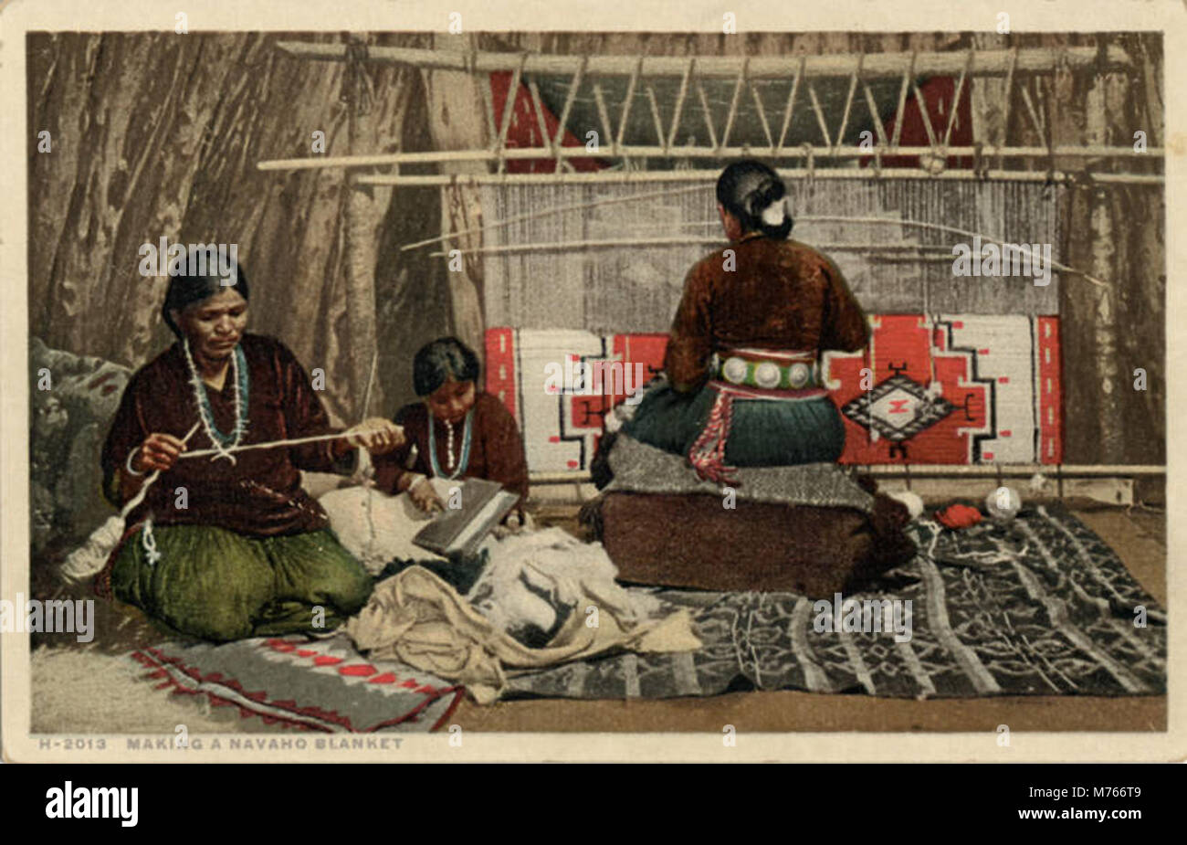 Traditional navajo crafts hi-res stock photography and images - Alamy