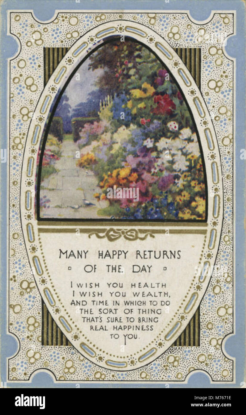 A greeting card expressing well wishes, with a festive design featuring ...