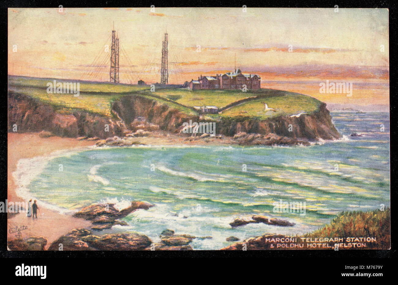 Poldhu marconi hi-res stock photography and images - Alamy