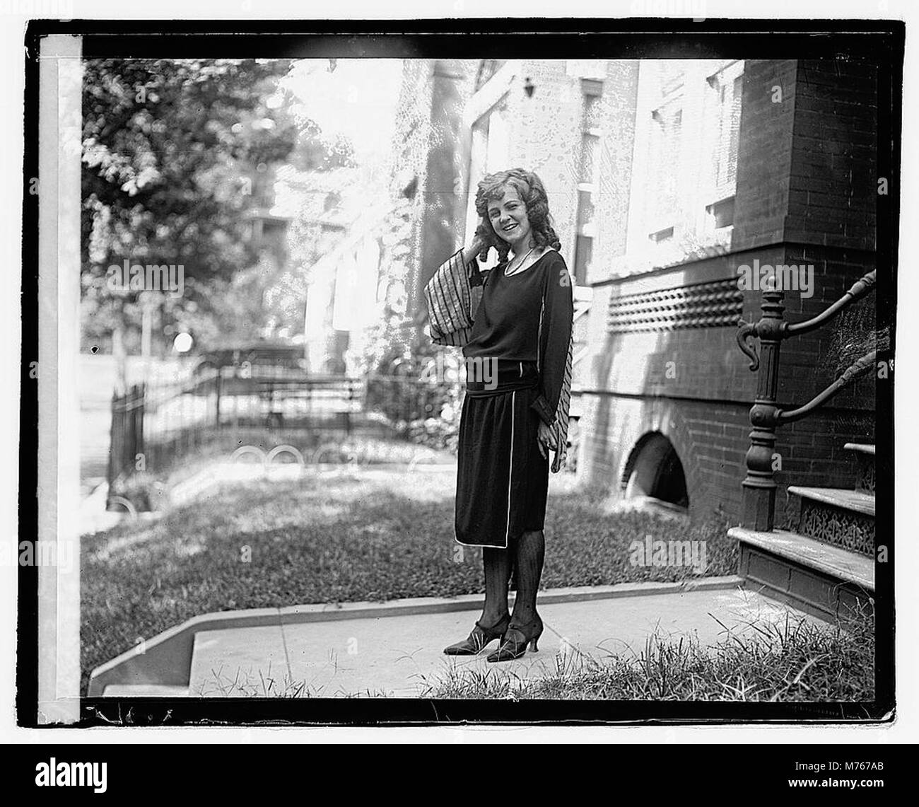 A portrait of Margaret Gorman, who became the first Miss America in ...