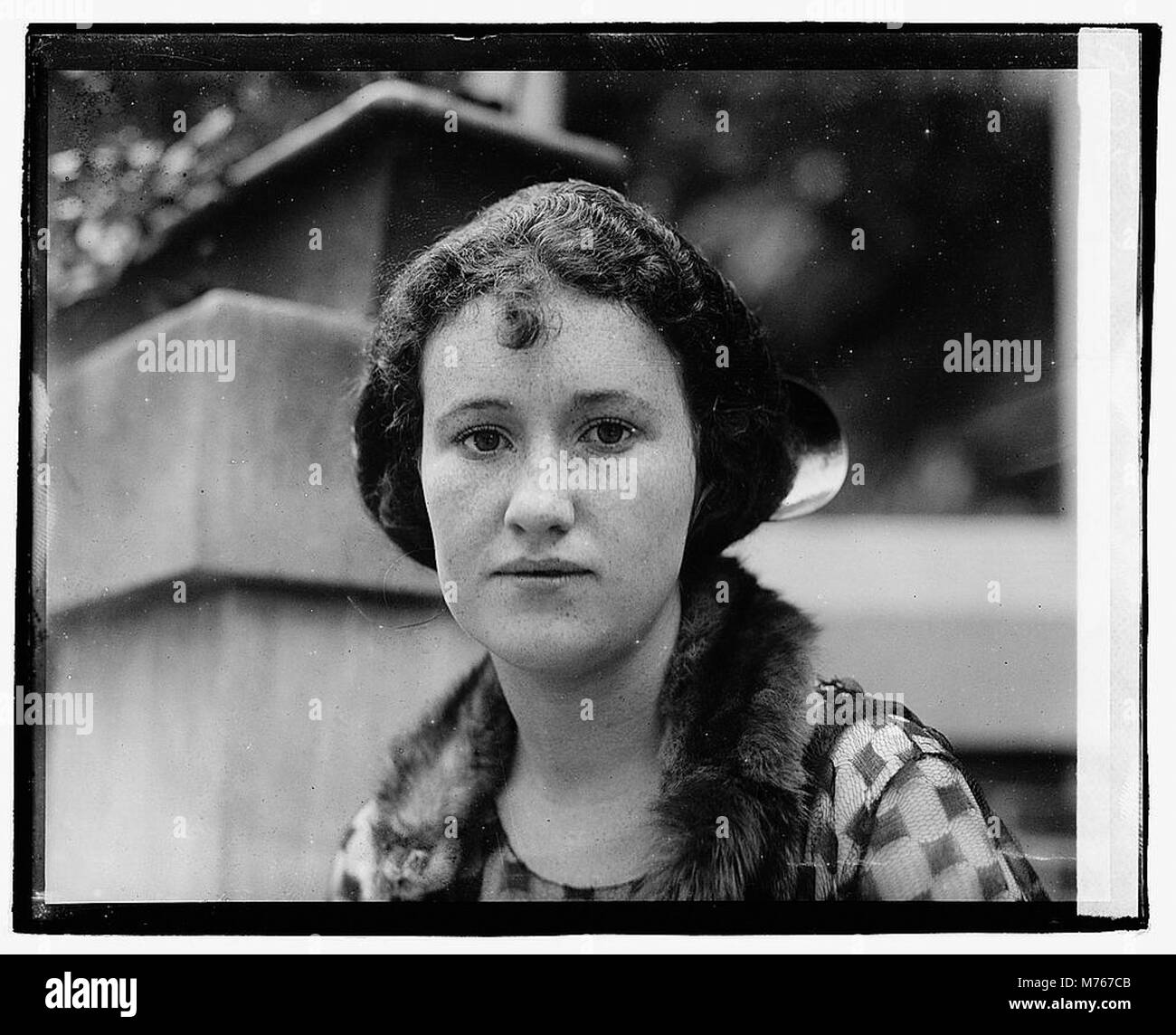 A portrait of Marie Smith, documented in the Library of Congress ...