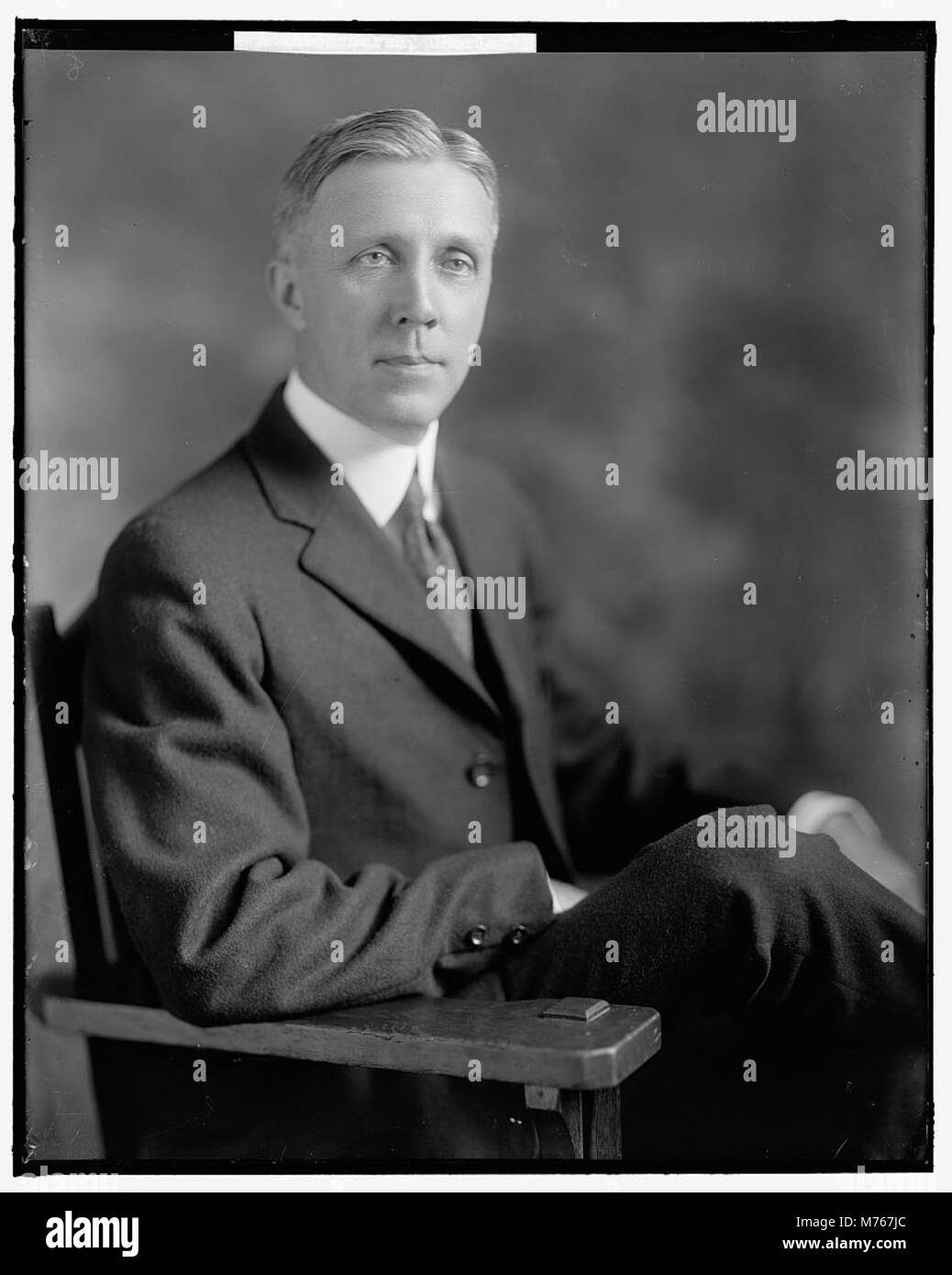 A portrait of Charles E. Marsh, a notable historical figure, captured ...