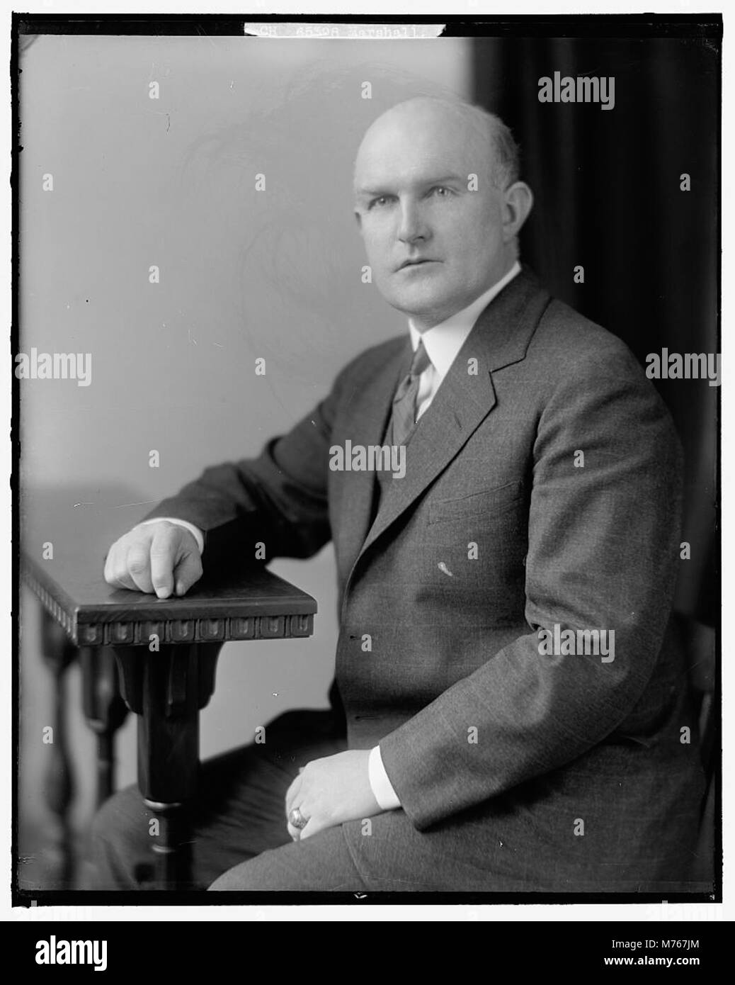 A portrait of General R.C. Marshall, Jr., showcasing his military ...