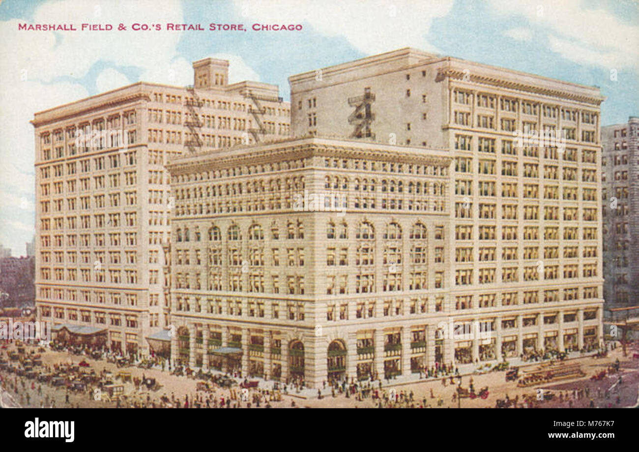 Marshall field co retail store hi-res stock photography and images - Alamy