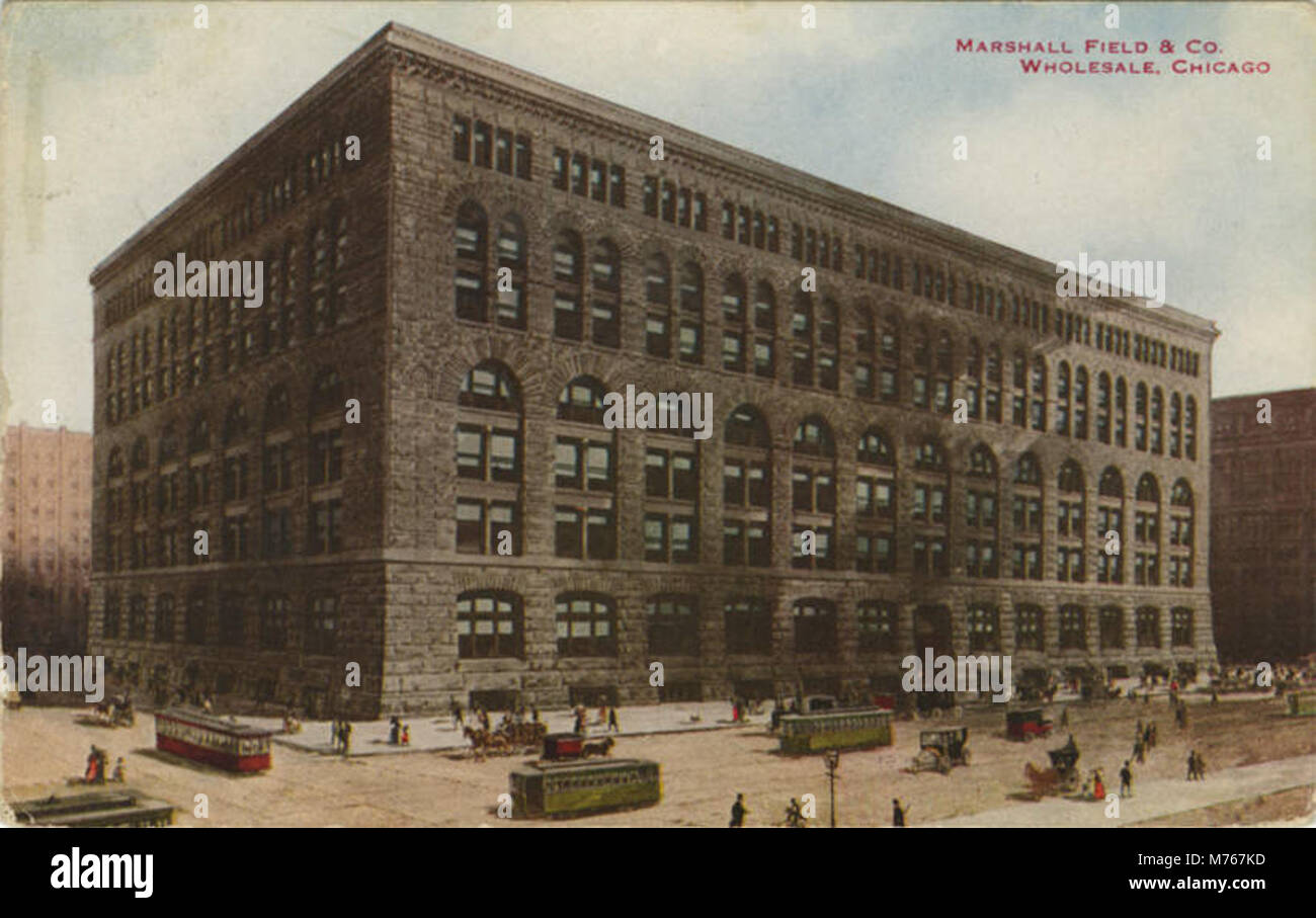 Marshall Field & Co, a historic department store in Chicago, is ...