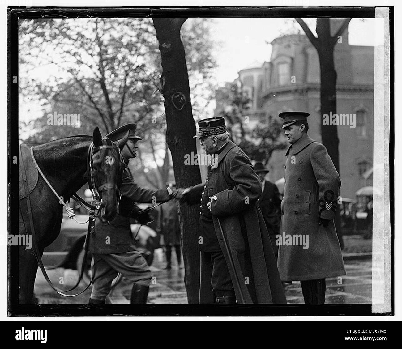 A historical photograph of Marshal Joffie taken on April 18, 1922 ...