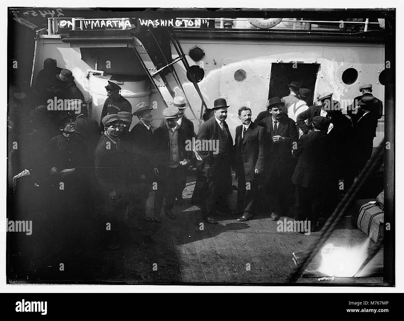 A portrait of Martha Washington, the first First Lady of the United ...