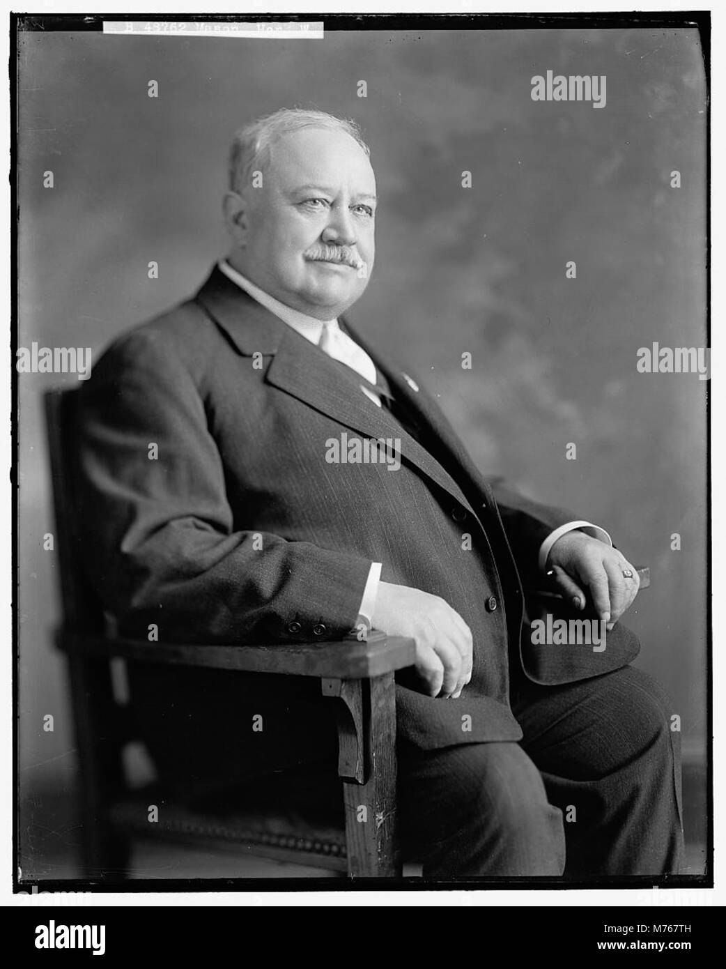 Honorable W. Mason, captured in a formal portrait, representing his ...