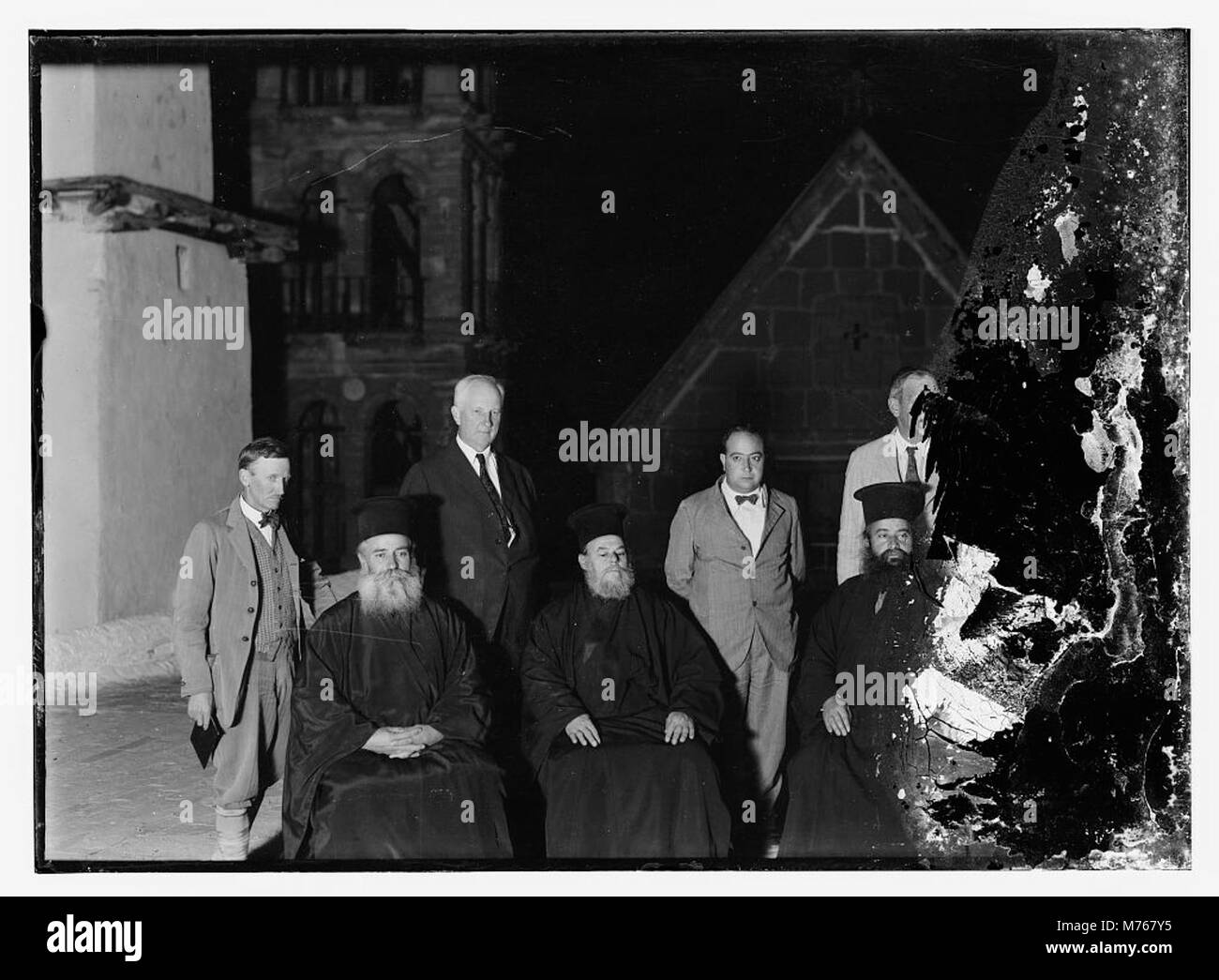 A photograph of Eric Matson, Dr. Robinson from the University of ...