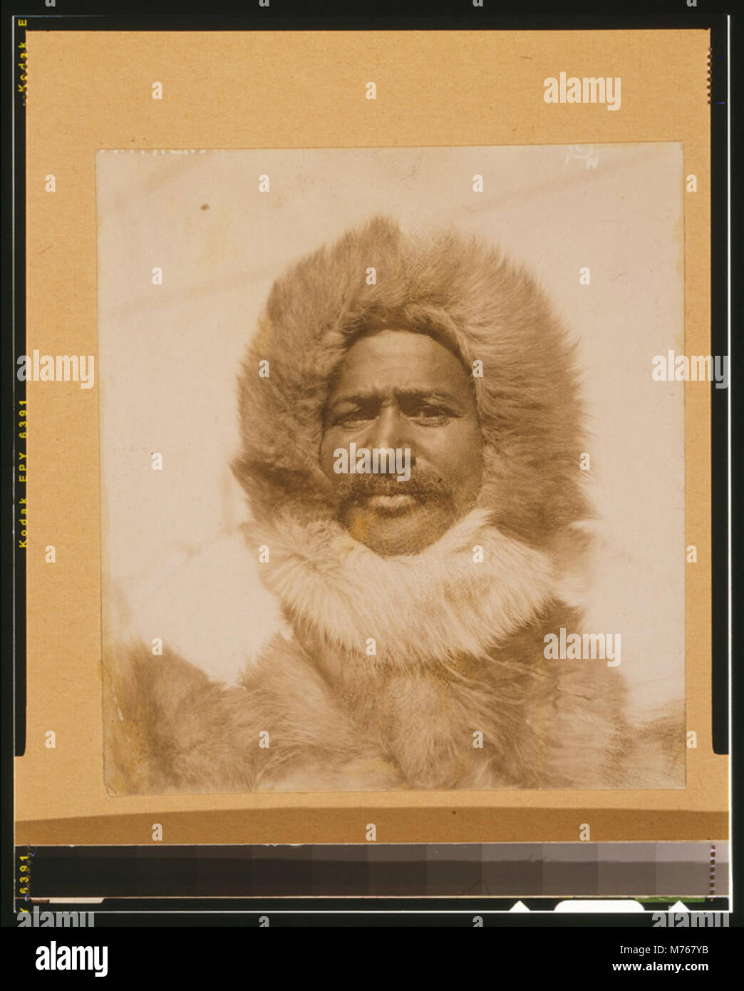 A head-and-shoulders portrait of Matthew Alexander Henson, the African ...