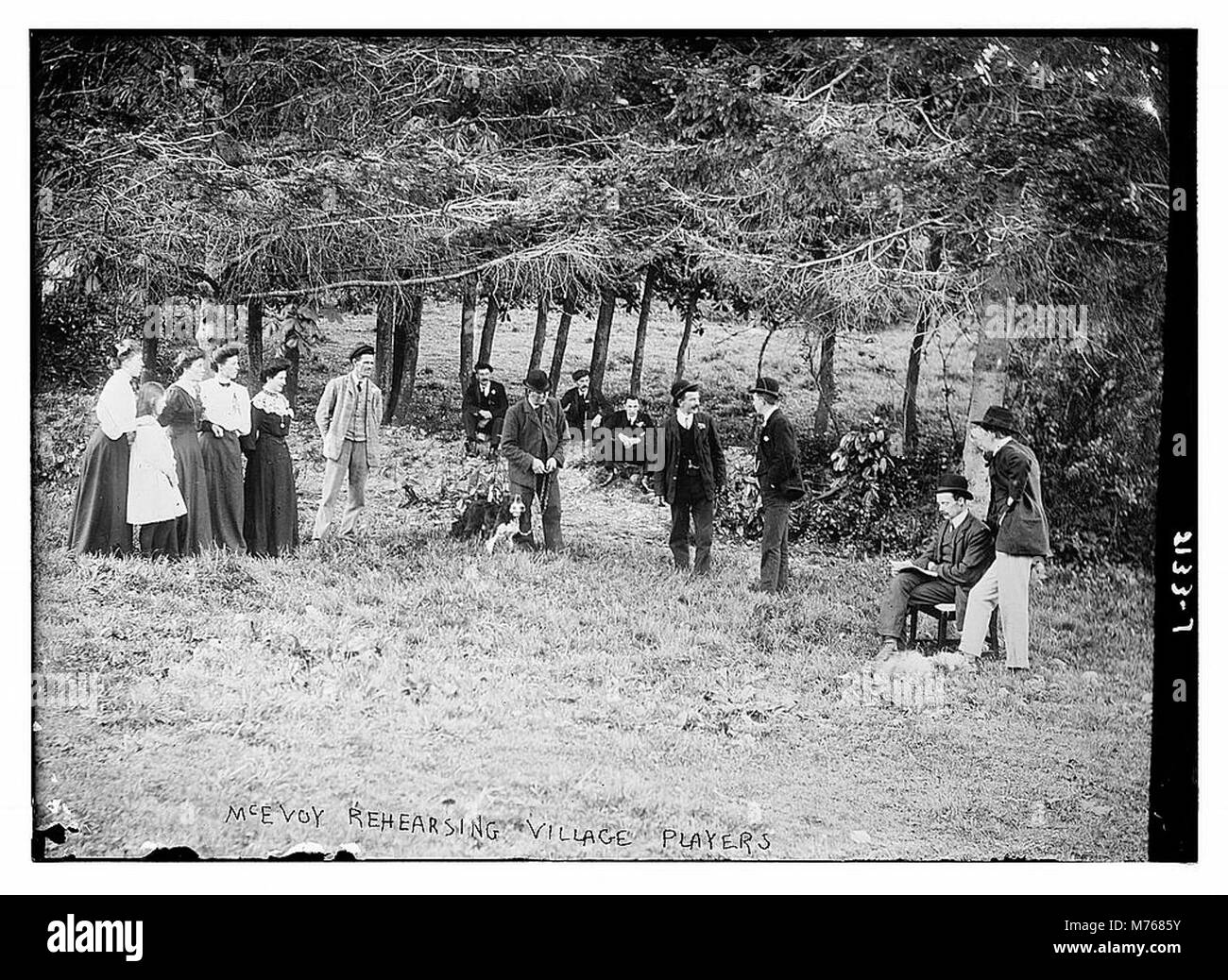 Village of actors Black and White Stock Photos & Images - Alamy