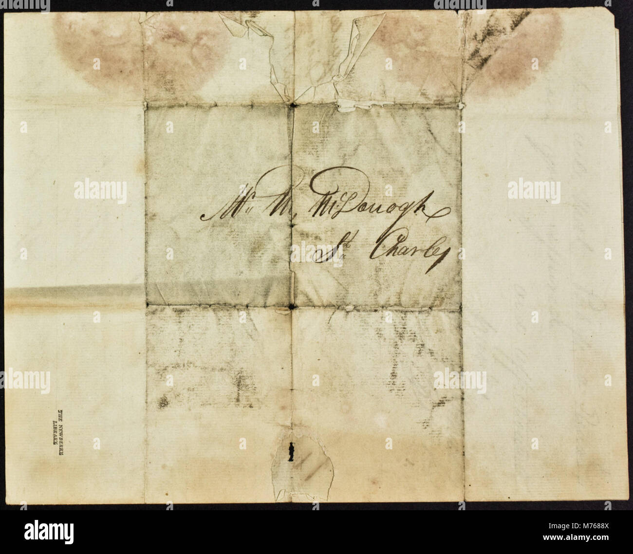 McKnight & Brady letter and invoice to M. Mcdonogh of St. Charles, 1812 ...