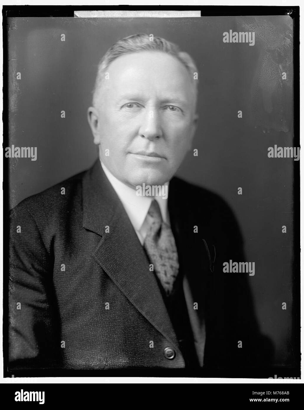 A formal portrait of S. McReynolds, an American judge. The photograph ...
