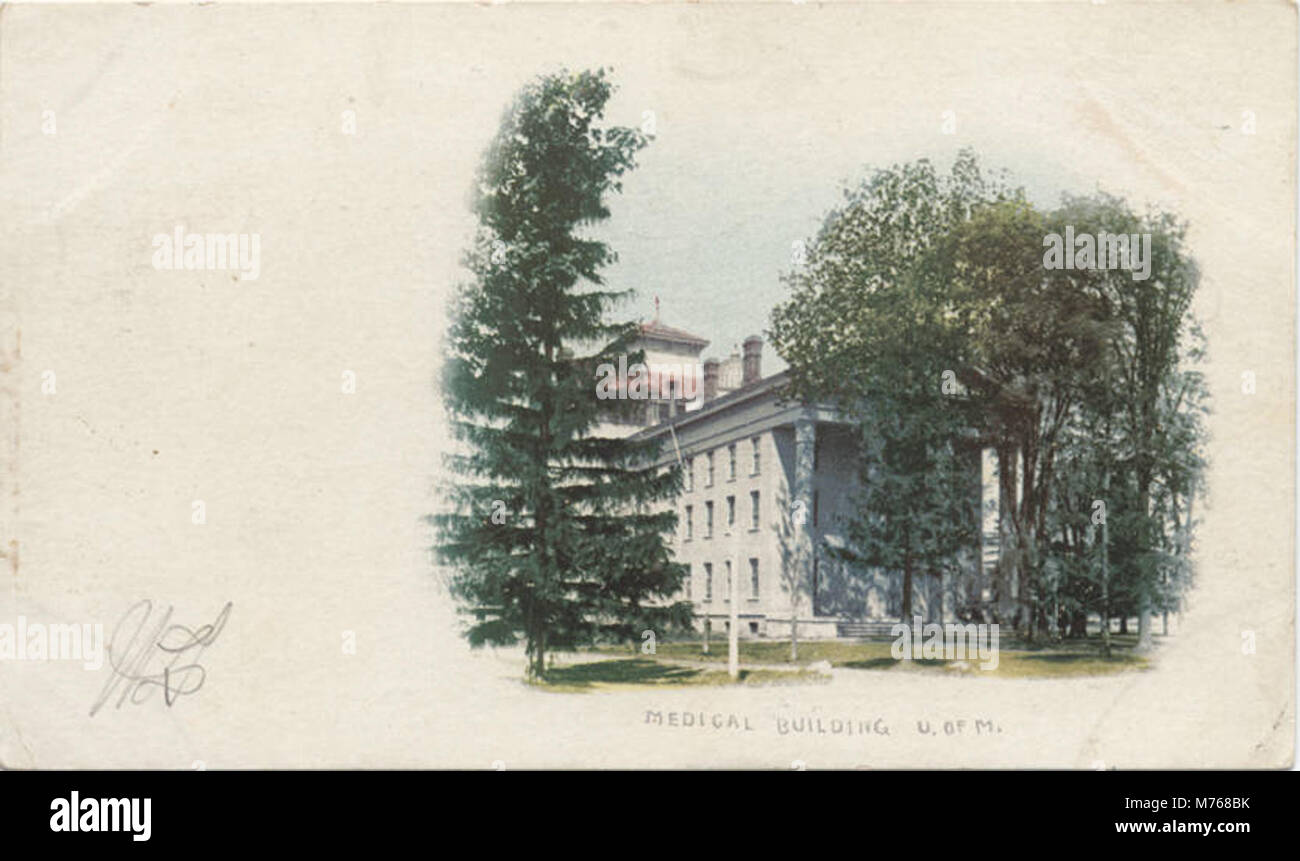 The Medical Building is shown in this historical photograph ...