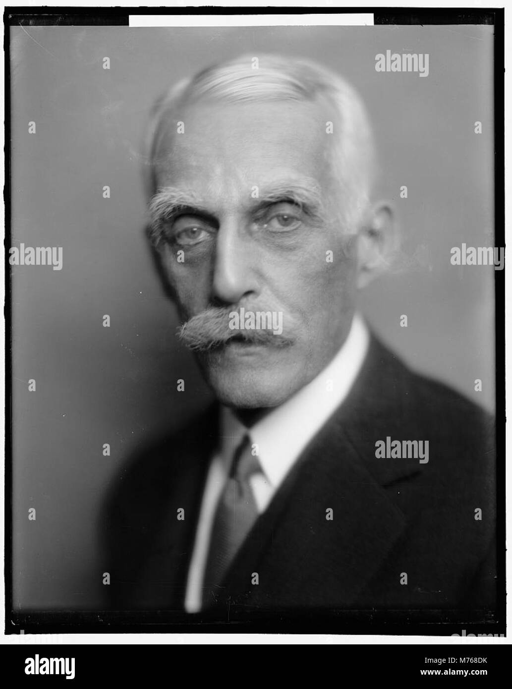 A formal portrait of Andrew Mellon, former U.S. Secretary of the ...