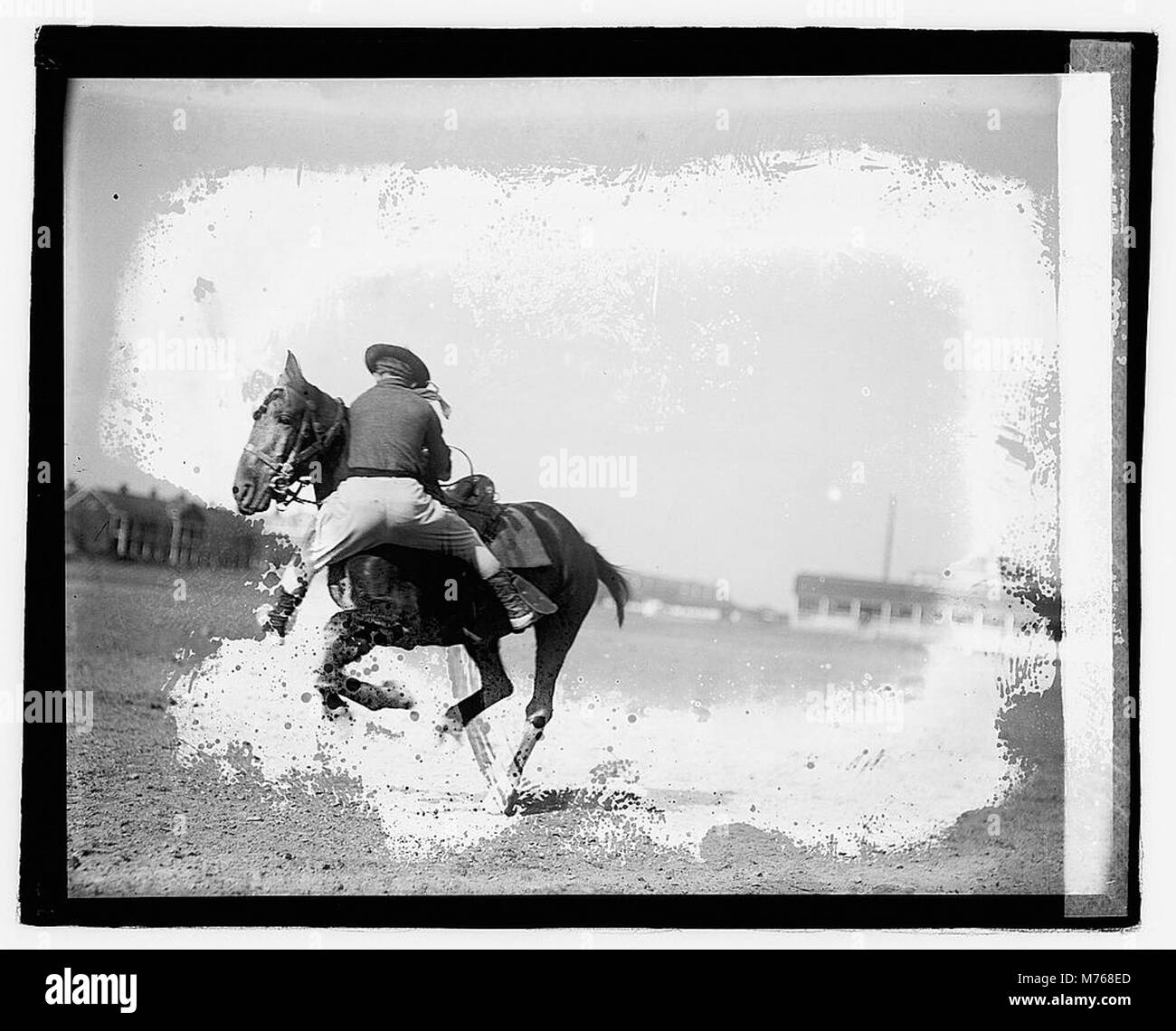 This photograph shows a member of the Third Cavalry, dated November 8 ...