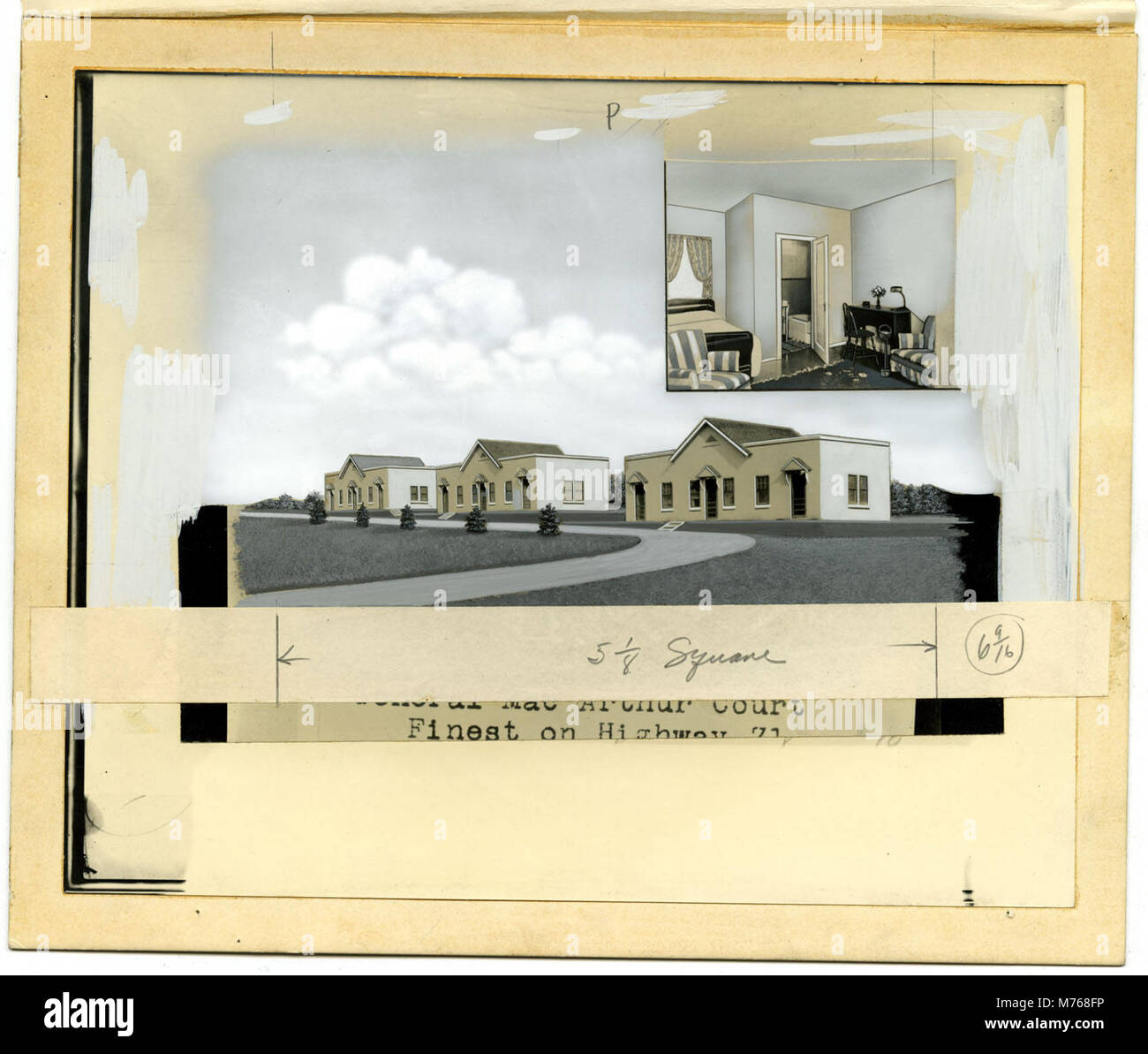 The General MacArthur Courts in Mena, Arkansas, a mid-20th-century ...