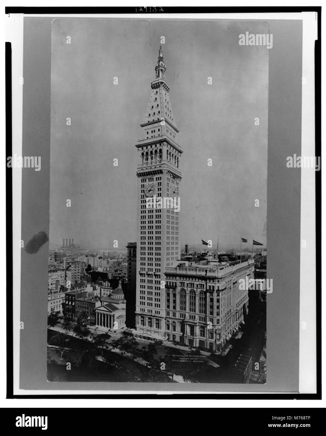 This image features the Metropolitan Building, a prominent ...