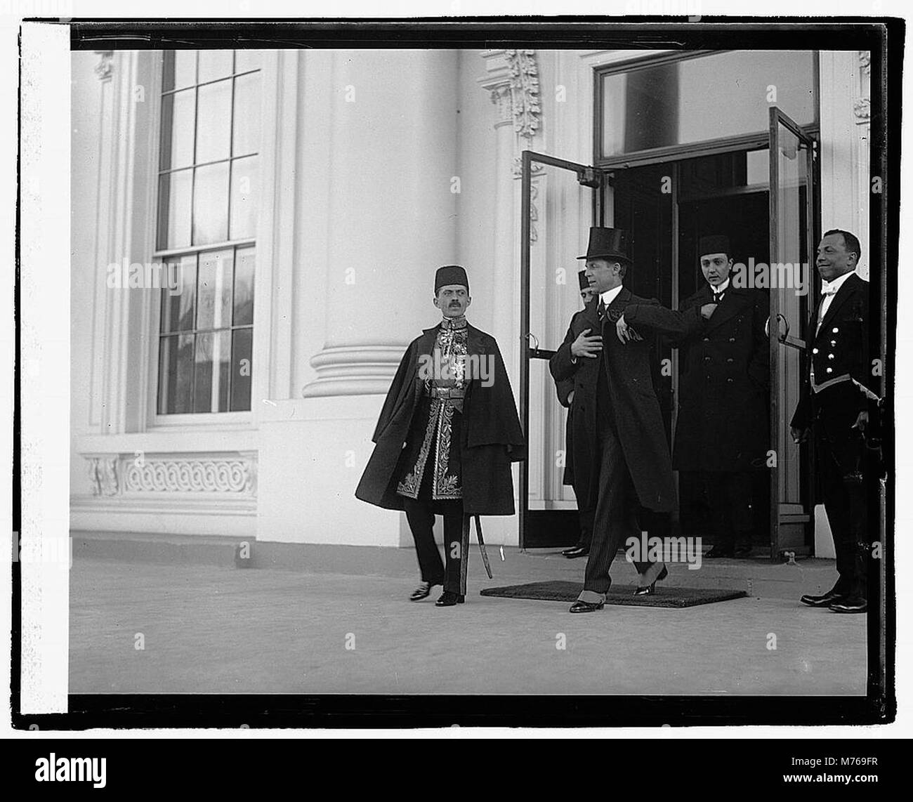 Portrait of Mirza Hussein Khan Alai, taken on November 15, 1921 ...