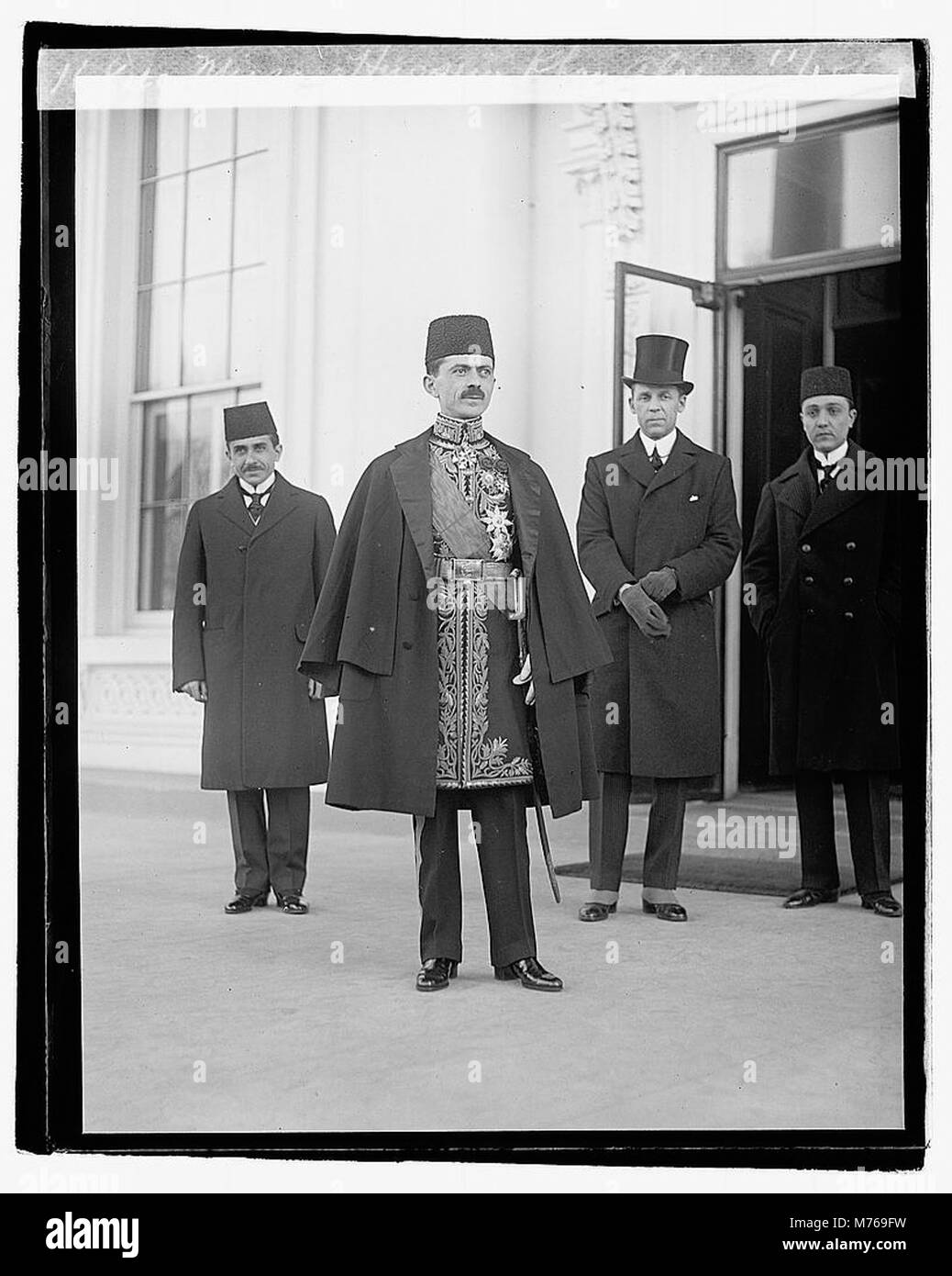 A photograph of Mirza Hussein Khan Alai, a prominent figure in early ...